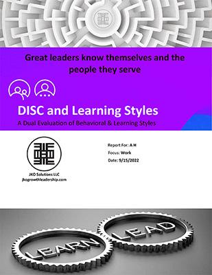 DISC & Learning Styles Assessment Combination Assessment | JKO Growth ...